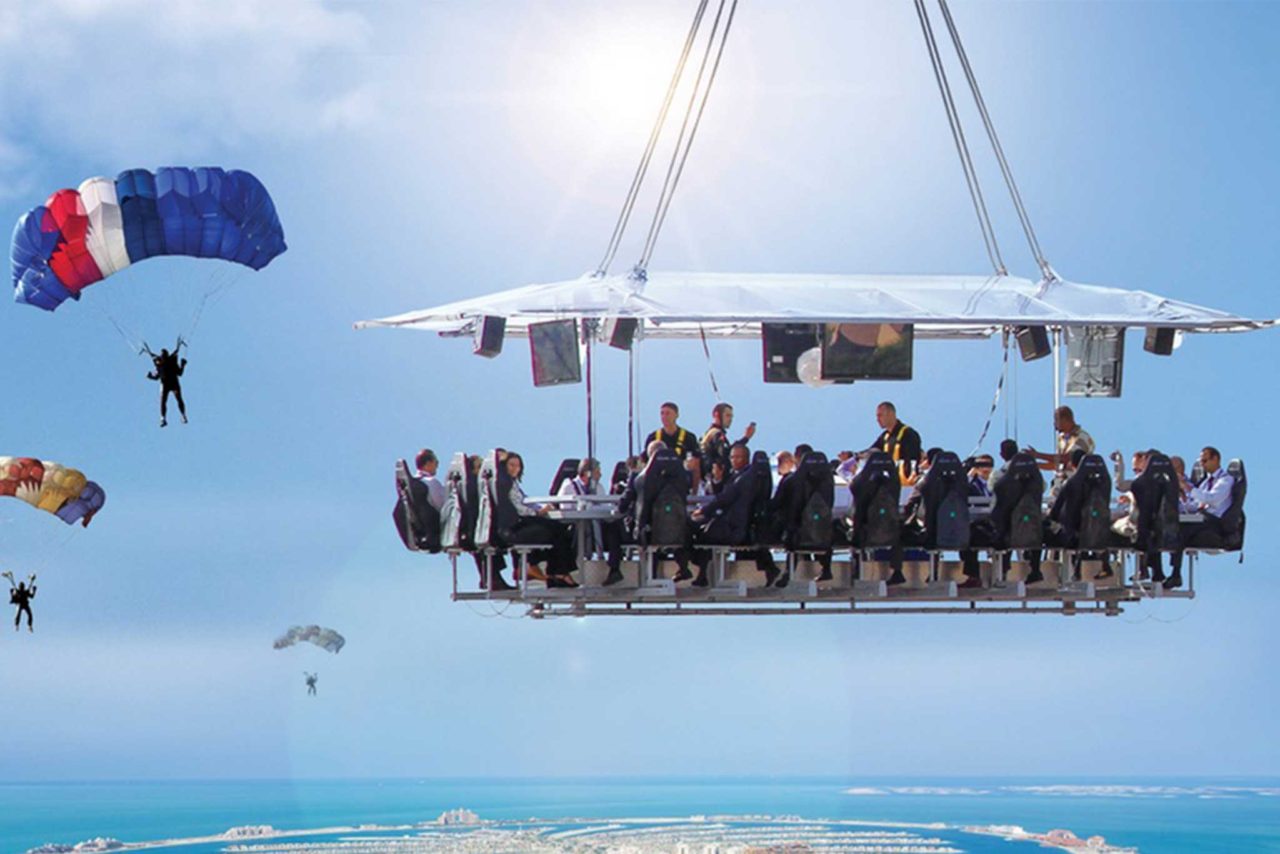 Dinner in the Sky - Euro Travel