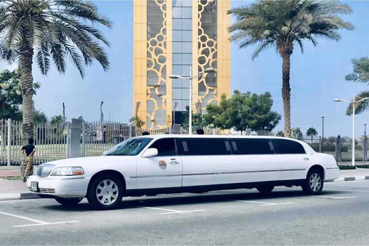 Lincoln Limo ride Dubai - Euro Travel